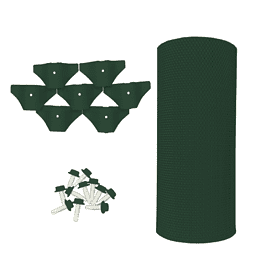 5m Ember Mesh Corrugated Valley Ember Guard Kit - DIY Gutter Guard