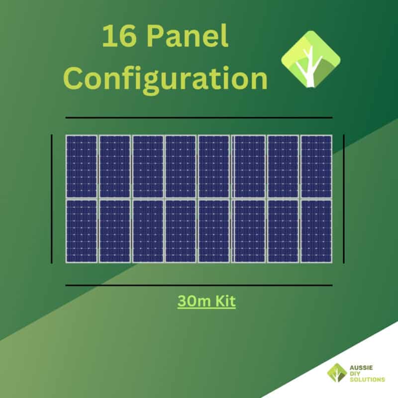 30m Solar Panel Screening Kit | Aussie DIY Solutions